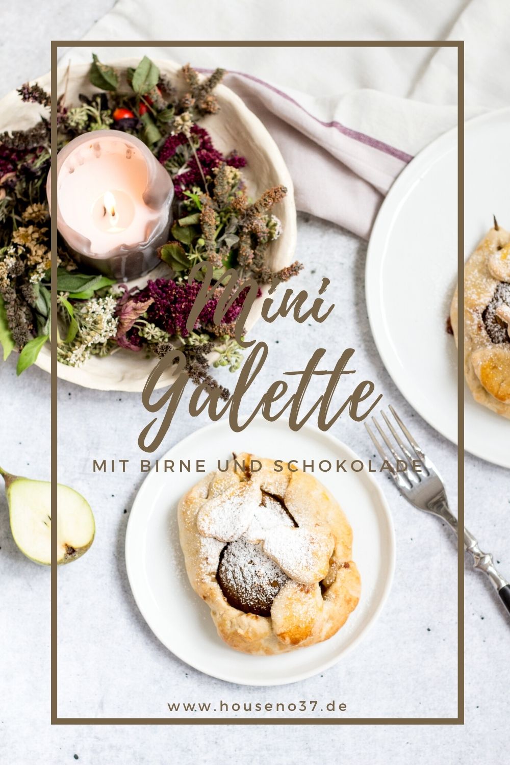 Mini Galettes mit Birnen und Schokolade • House No 37